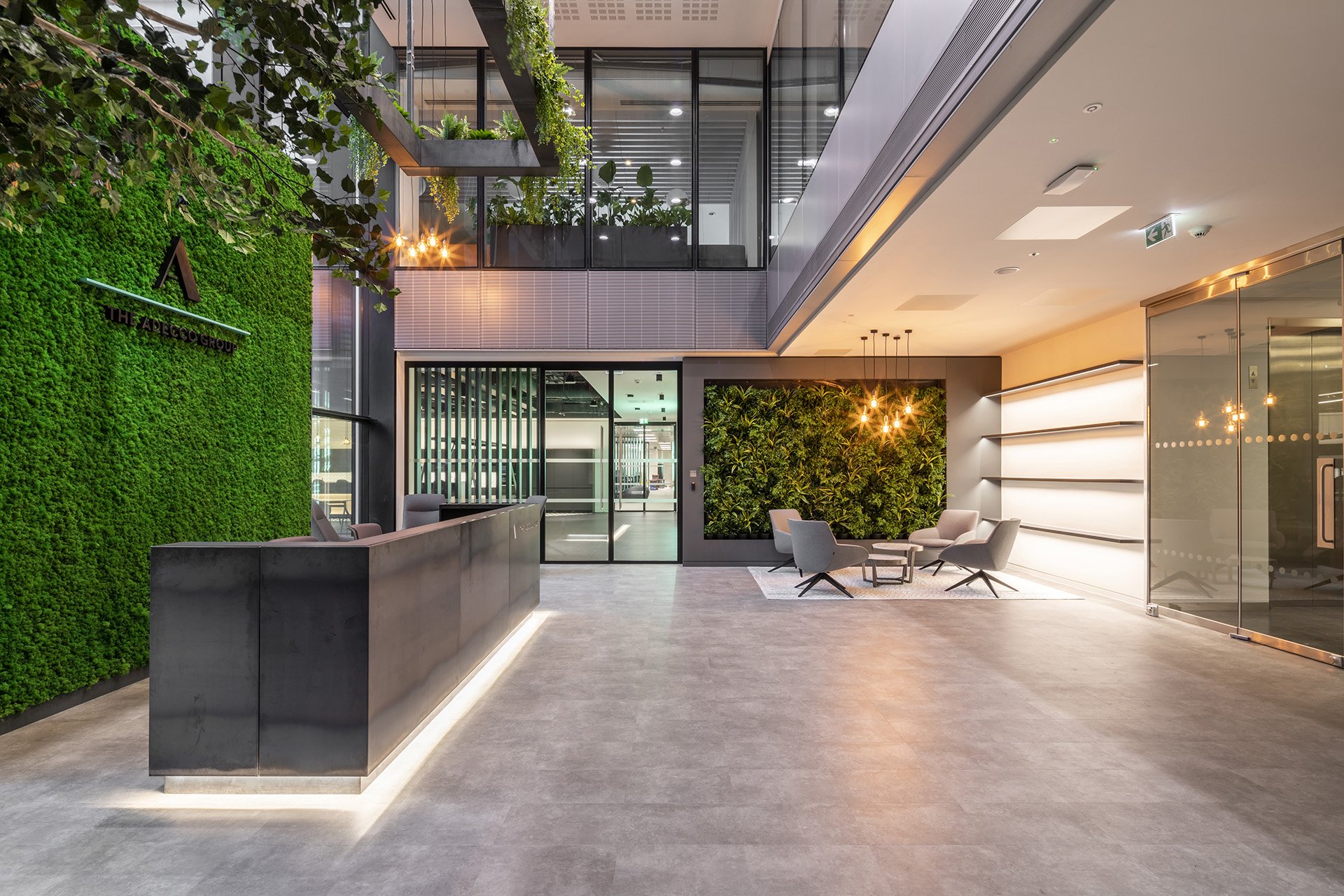 Head Office Design | Adecco - work.place.create.