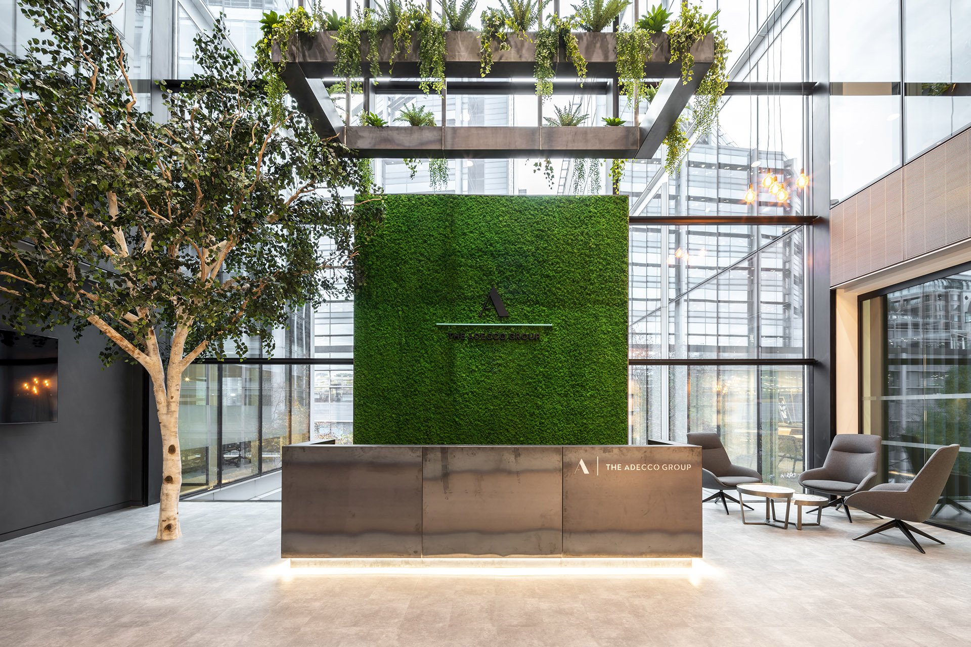 Head Office Design | Adecco - work.place.create.